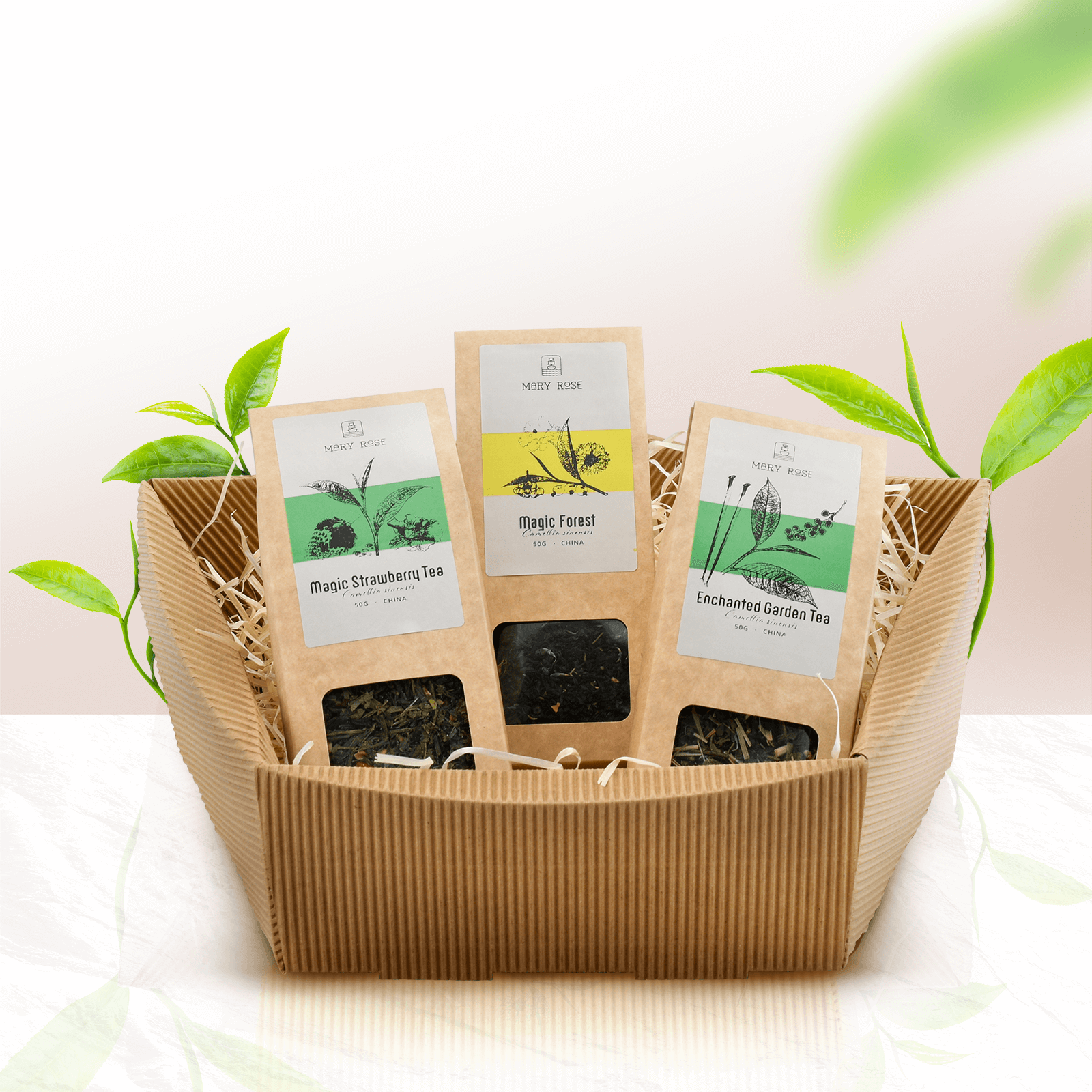 Gift Set of Mary Rose tea | Sets \ Yerba Mate Tea Gift Sets Tea \ Tea ...