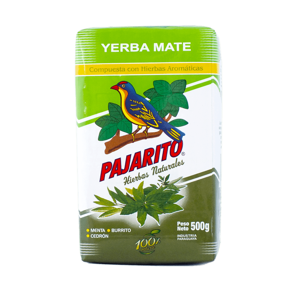 Pajarito Elaborada Con Palo + Saborizada + Hierbas Naturales 3 x 500g ...