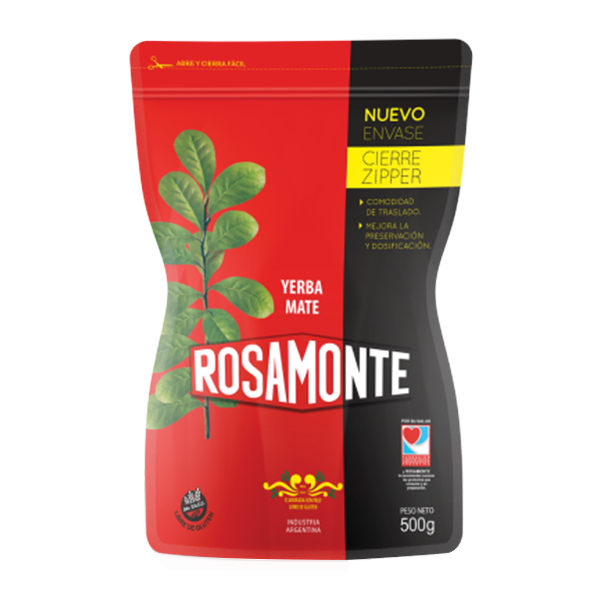 Rosamonte Elaborada Con Palo Doypack 0,5kg 500g | Yerba Mate A-Z ...