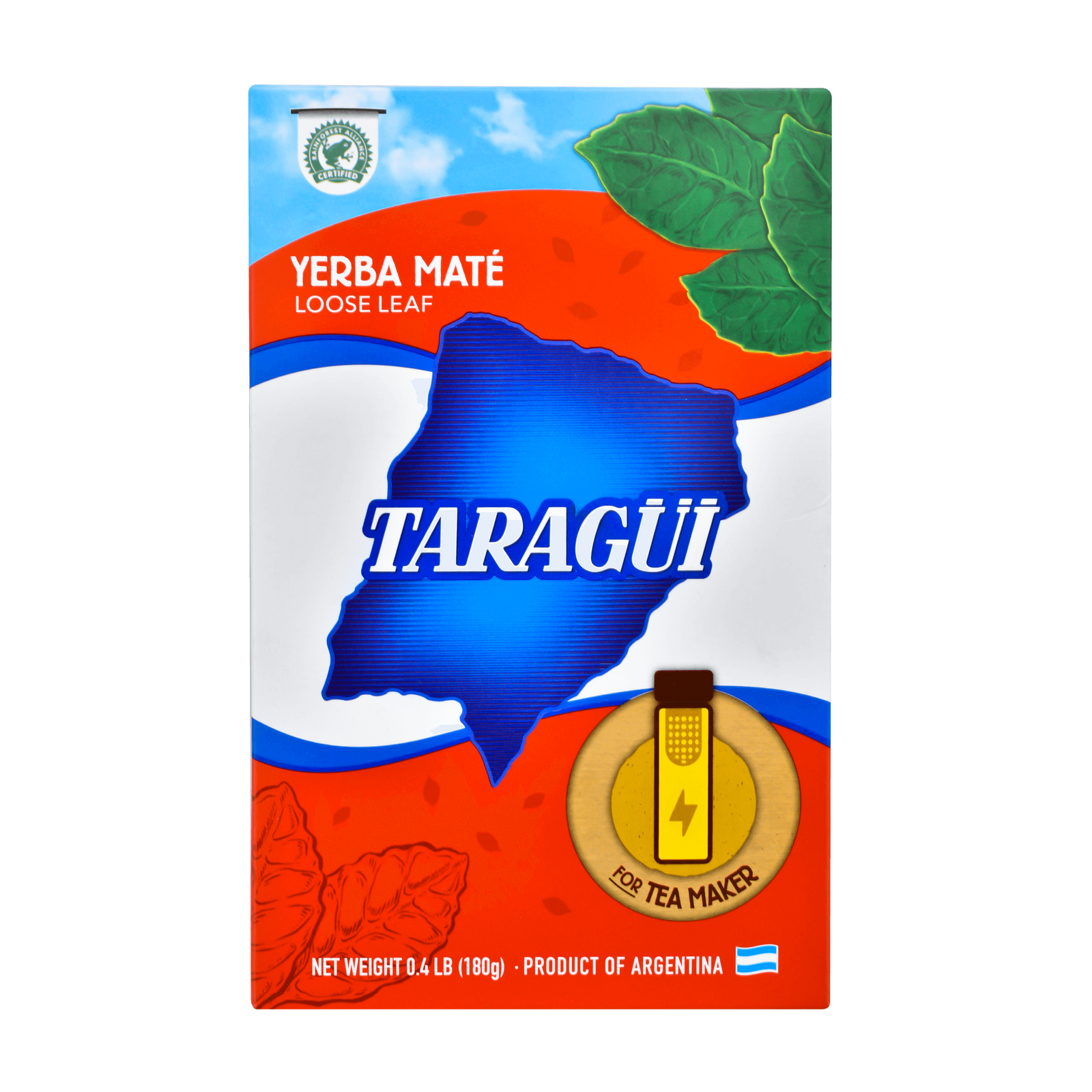 Taragui Loose Leaf French Press 180g | Yerba Mate \ Yerba Mate in ...