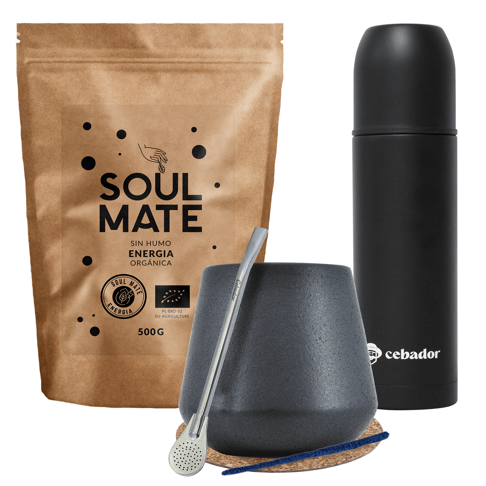 Yerba Soul Mate Guarana Starter Kit + Yerbomos | Sets \ Yerba Mate Tea ...