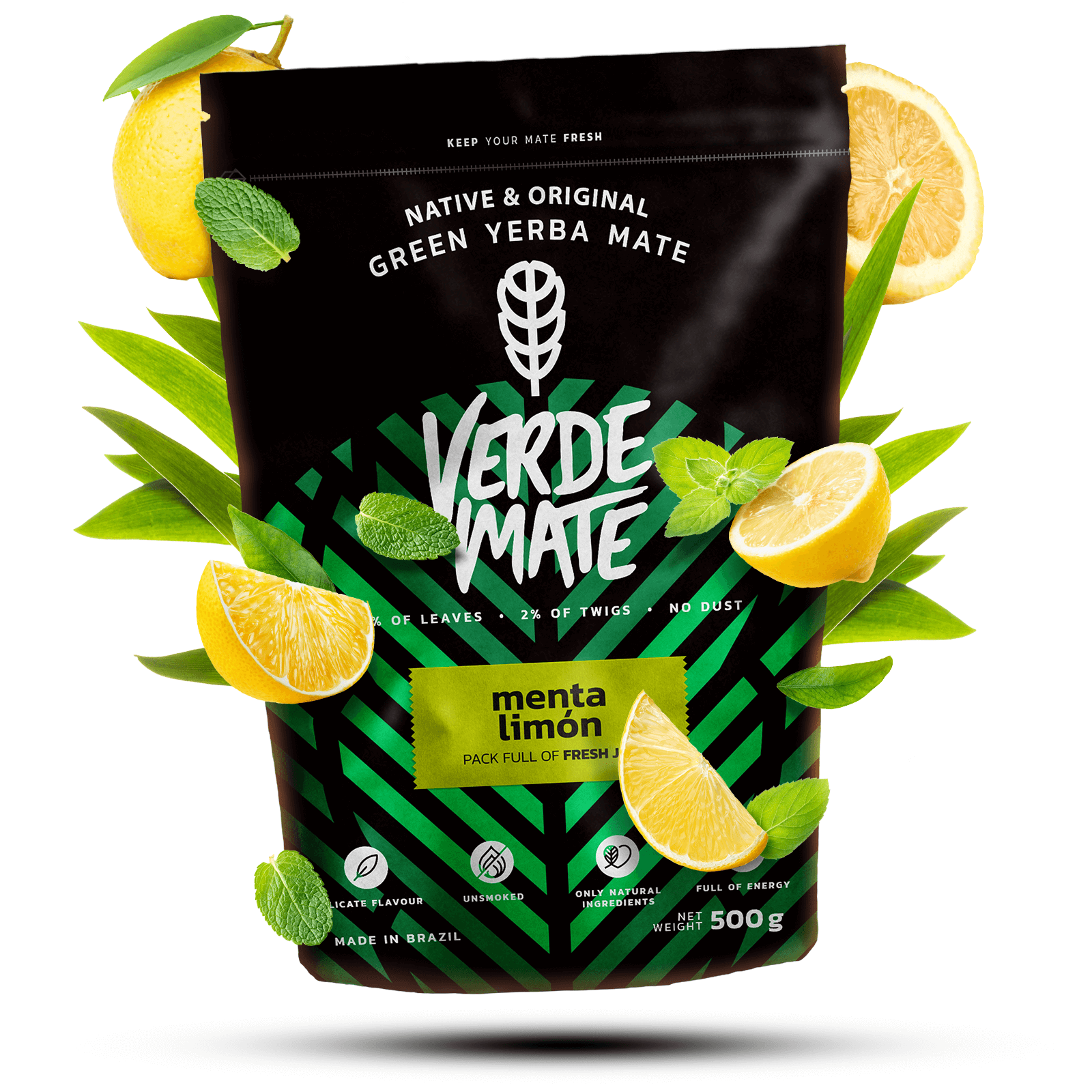 Verde Mate Green Limon 500g + Verde Mate Green Menta Limon 500g | Sets ...