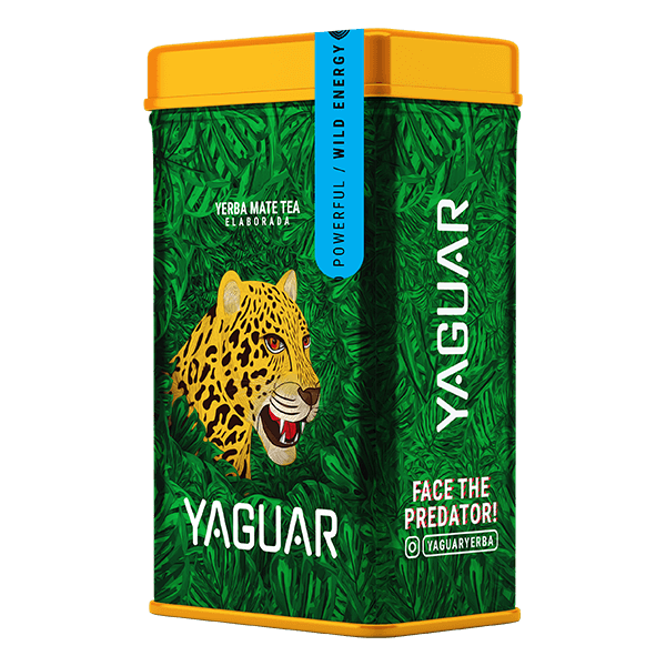 Yerbera Yerba Mate Yaguar Wild Energy 2x500g | Sets \ Yerba Mate Tea ...