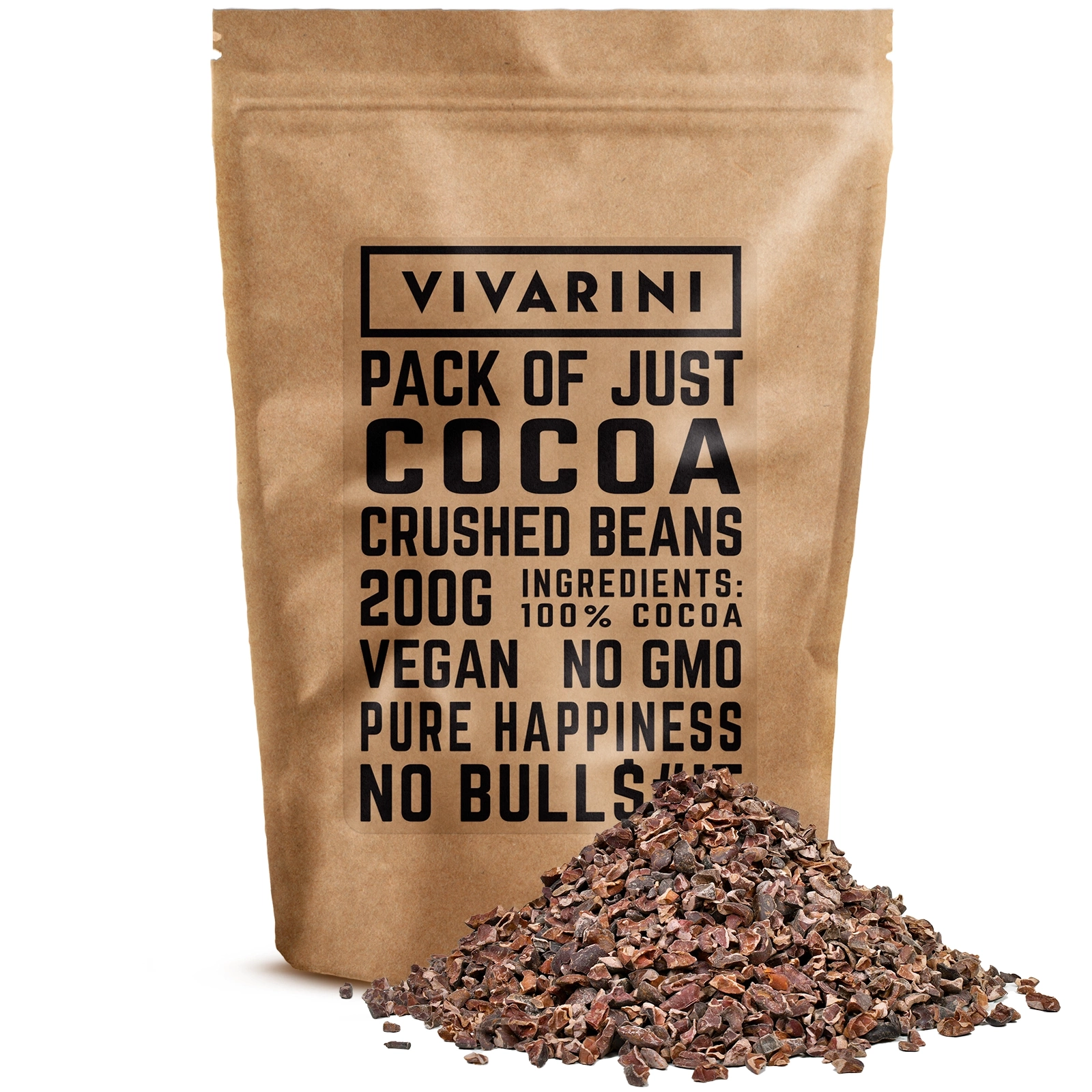 Vivarini – Cocoa (crushed beans) 200g |200g | MateMundo.co.uk