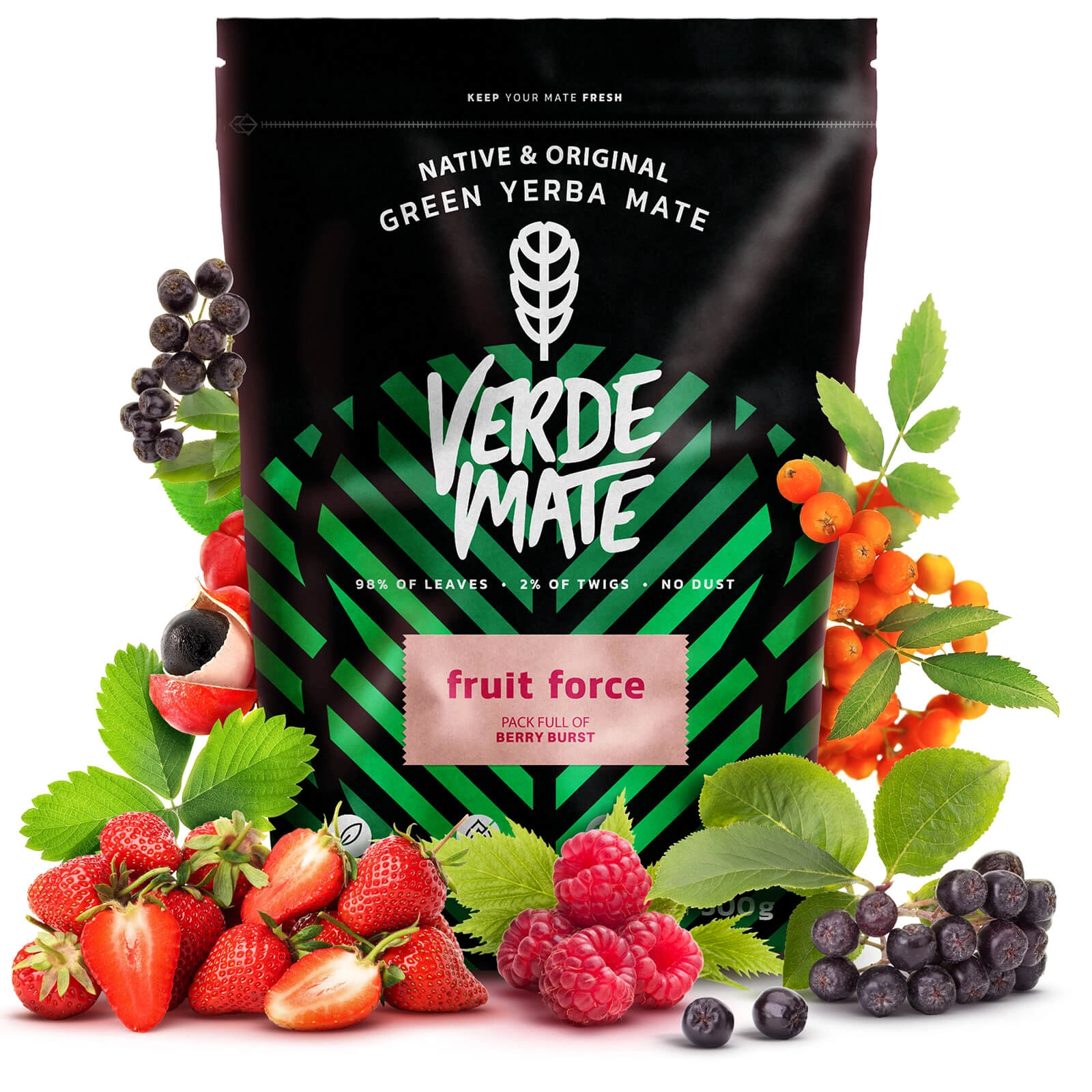 Verde Mate Green Fruit Force 0.5kg |500g \ Fruit Force | MateMundo.co.uk