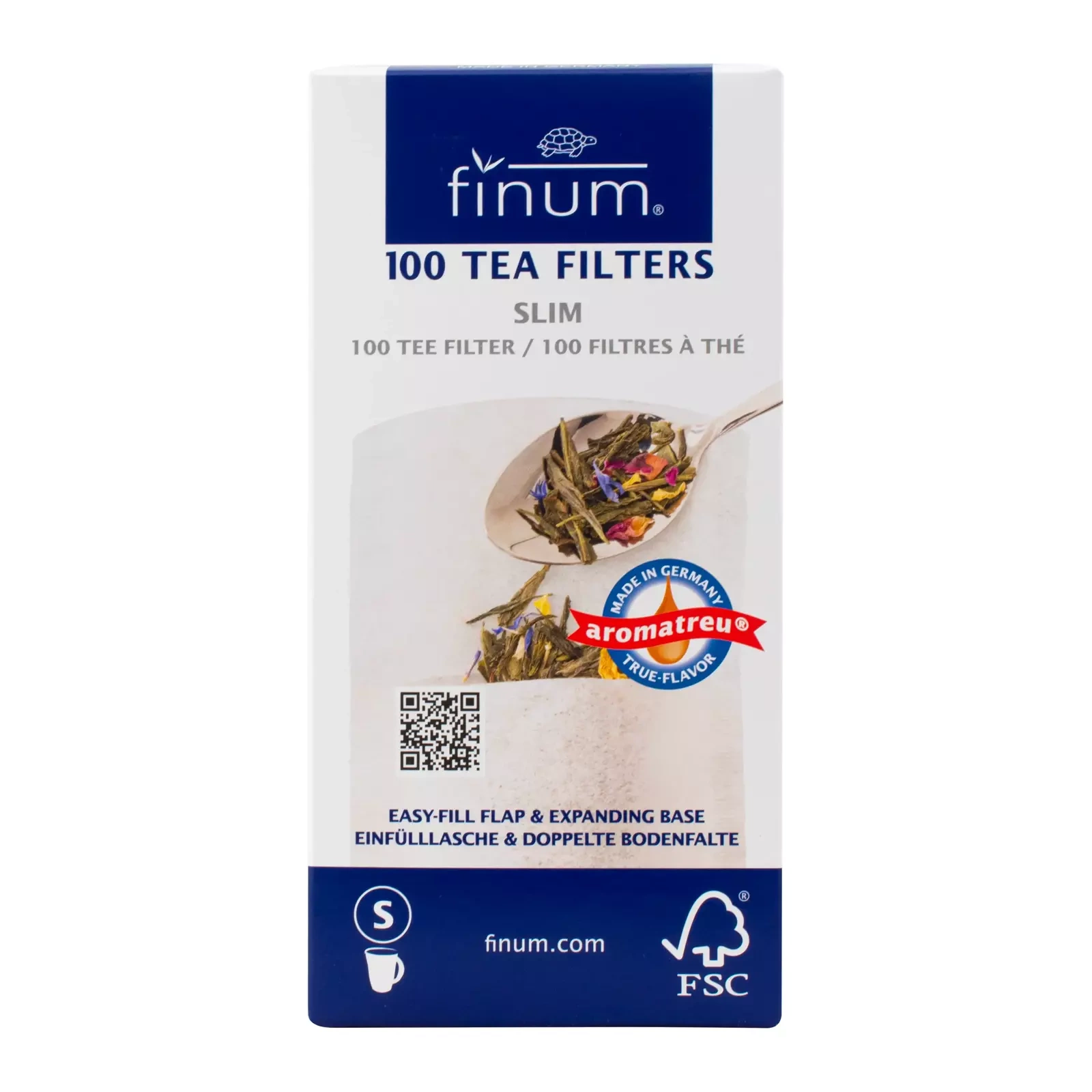 Paper tea filters – size S (100 pieces) | | MateMundo.co.uk