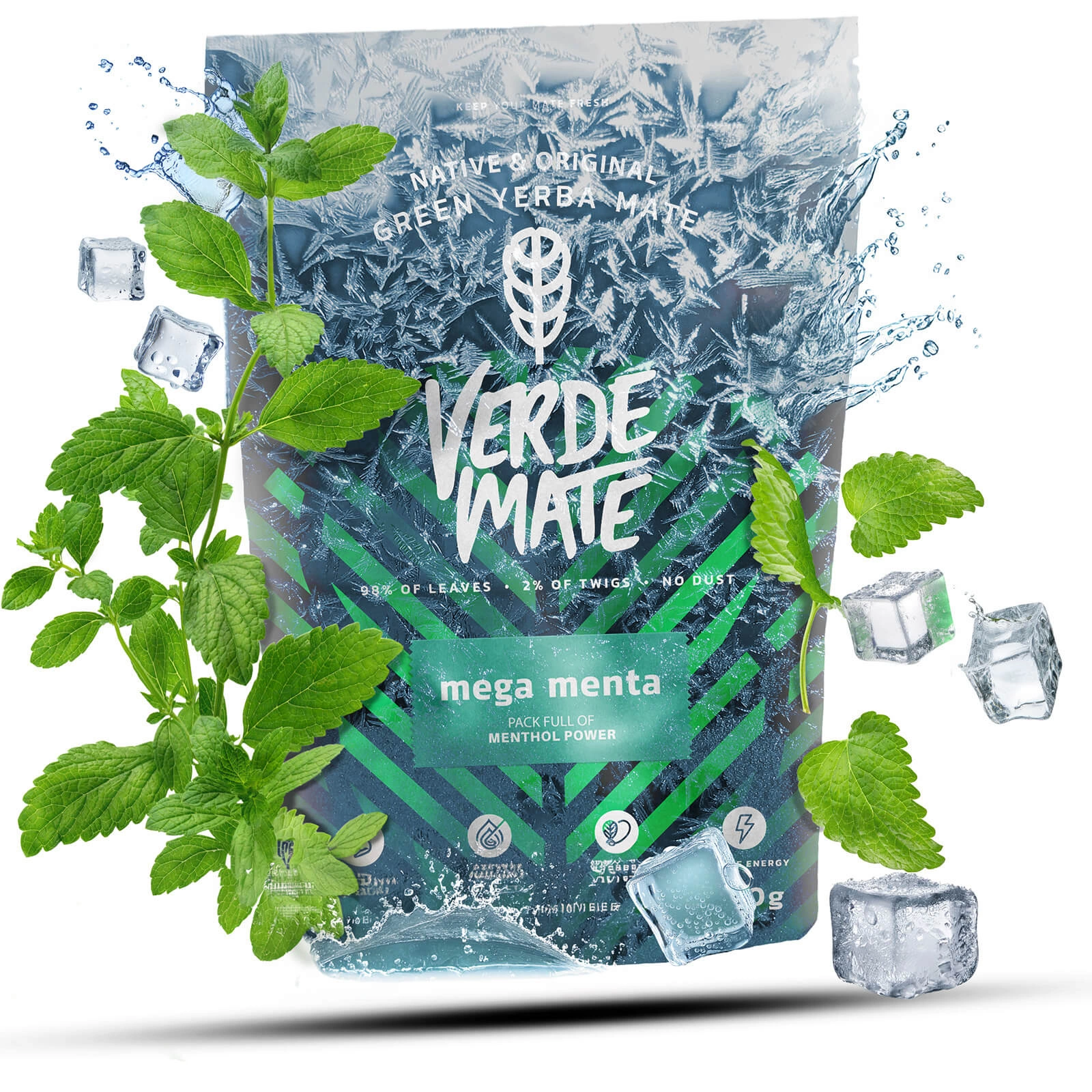 Verde Mate Green Mega Menta 0.5kg |500g \ Mega Menta | MateMundo.co.uk