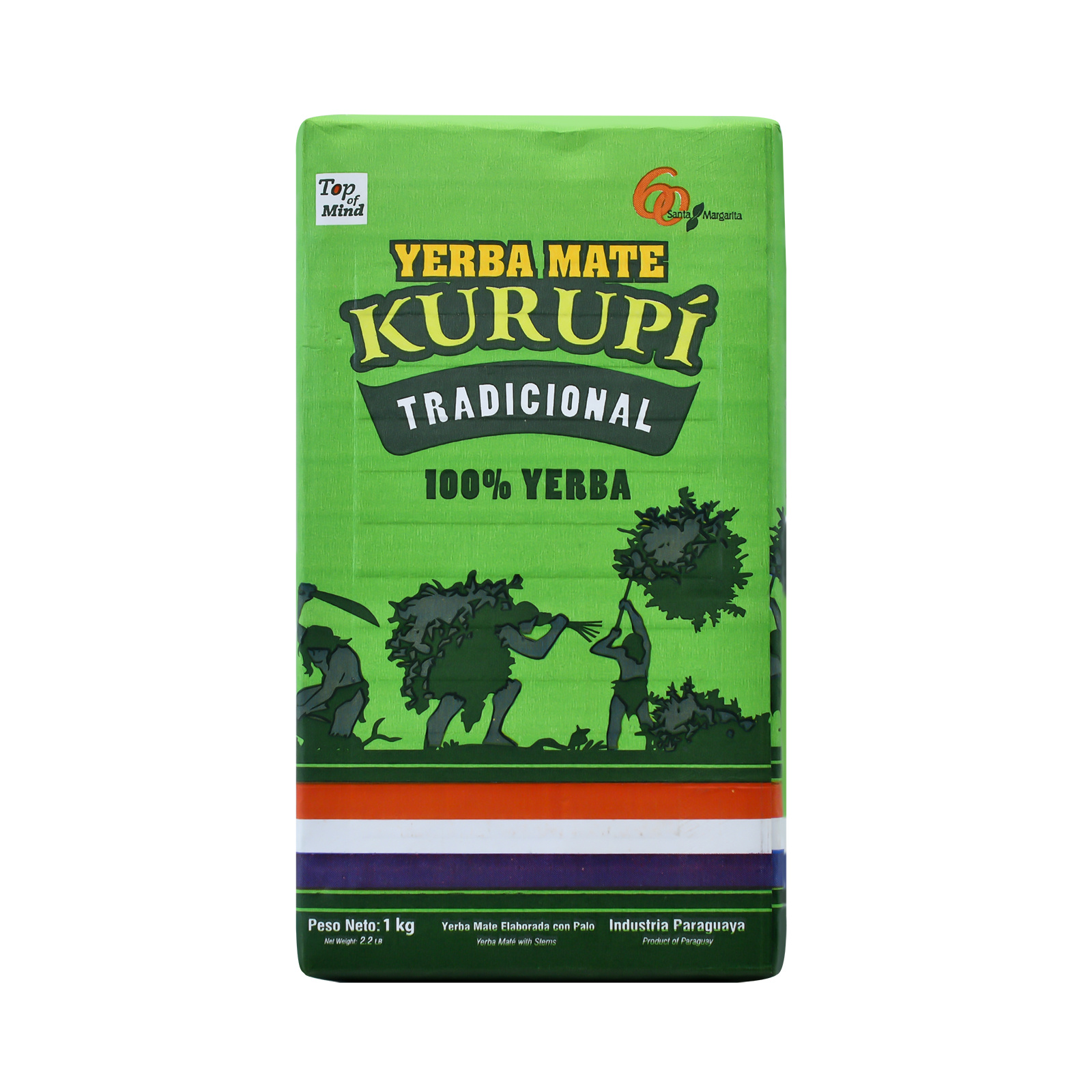 Kurupi Tradicional Elaborada Con Palo 1kg | Yerba Mate \ Yerba Mate A-Z ...